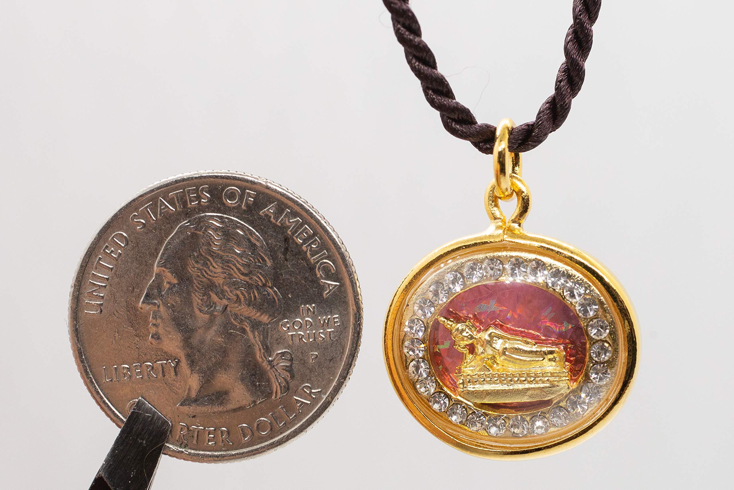 Artschatz Weekday Buddha - Tuesday - Phra Sai Yas “Reclining” Pendant, Amulet, Necklace, Charm