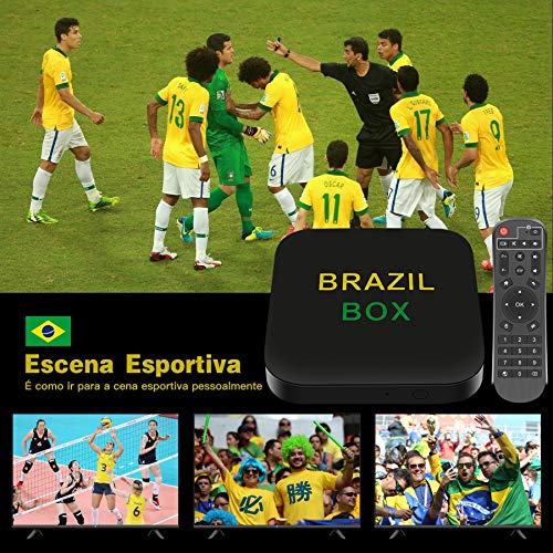 2023 Newest Brazil IPTV Box for TV and Movies Powerful Hardware Support Your Video System Better and Provide 15000+ Videos for You.