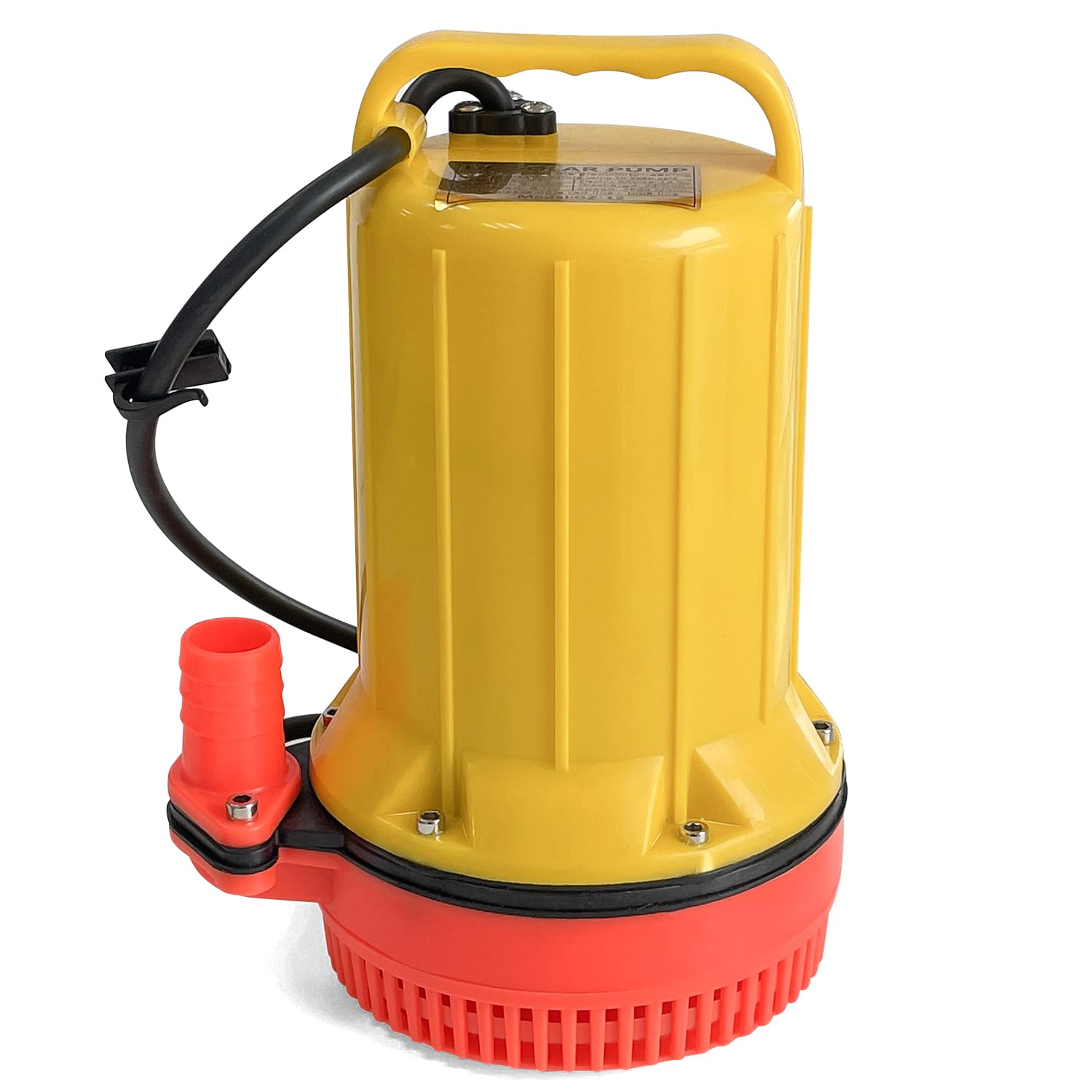 Socpuro Small Submersible Pump DC 12V 300W Portable Water Sump Pump for Pond Pumping, Pool Draining, Garden Irrigation