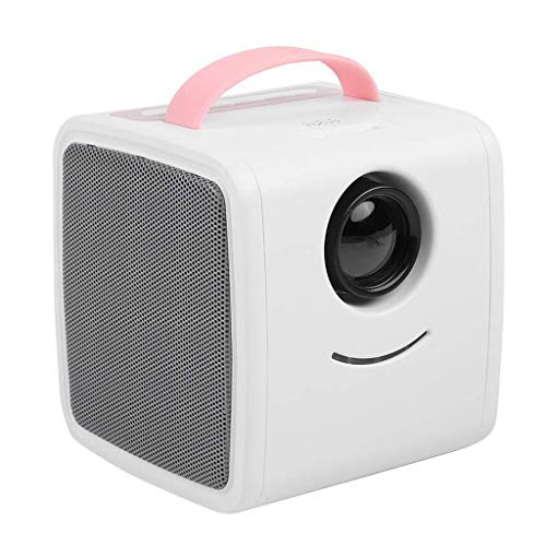 KXDFDC Mini Projector Portable LED LCD Projector, Full Supported, Home Theater Outdoor Projector Gifts for Kids (Color : Black-JoJo's Bizarre Adventure1)