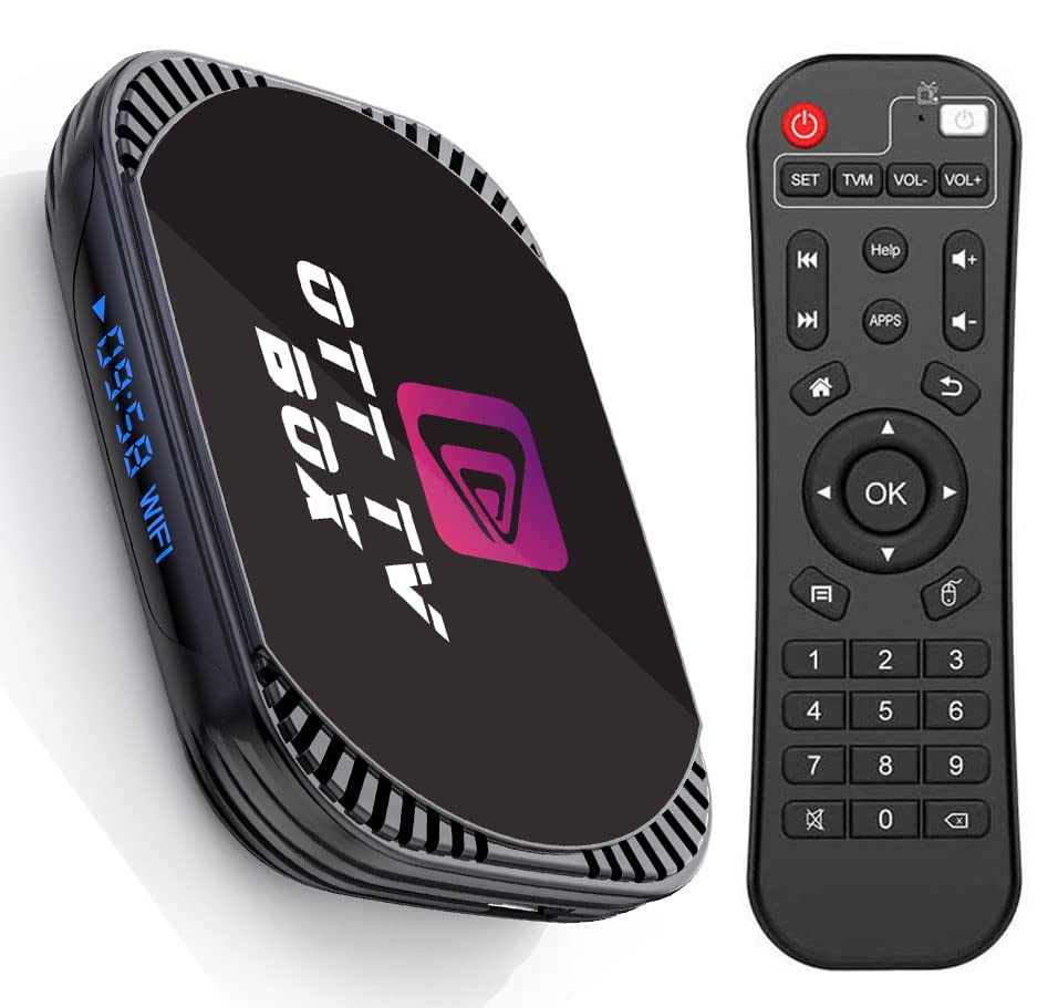 Amlogic S905X4 Android 11.0 4Gb 64Gb Rom MxIII Pro X4 Tv Box Android Tv Box 8K Ultra Hd Support 2.4G/5.8G Dual WiFi Bt 4.0 HD 1000M Usb 3.0 with h9
