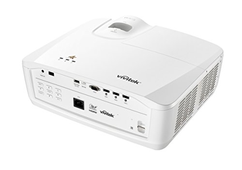 Vivitek HK2288-WH 2000 lm Bright Ultra HD 4K DLP Home Cinema Projector with HDMI, White