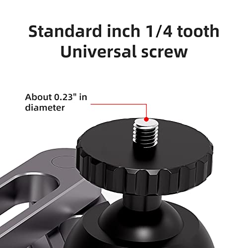 Blanou Foldable Projector Wall Mount Aluminum Alloy Adjustable Projector hange Universal Porjector Mount Projectors Bracket with 360 Rotating