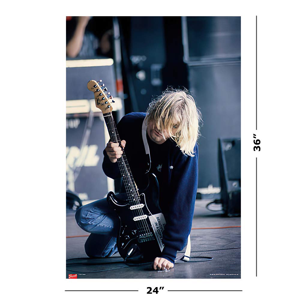 POSTER STOP ONLINE Kurt Cobain Poster 24 x 36in