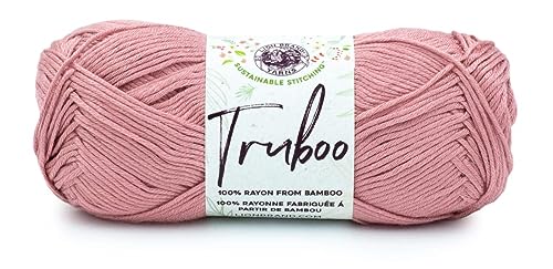 Lion Brand Yarn - Truboo - 6 Pack Assortment with Needle Gauge (Springtime)