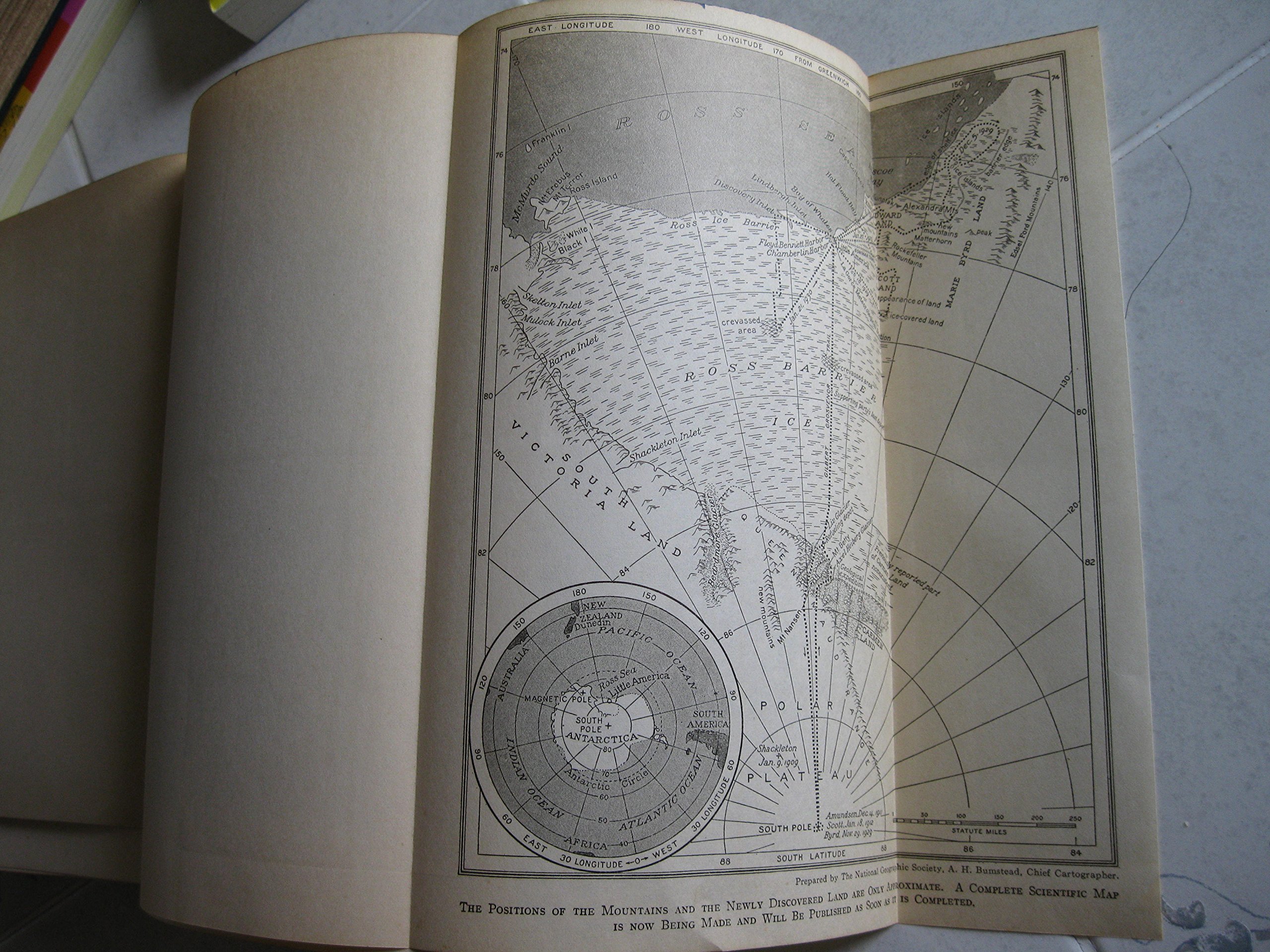 LITTLE AMERICA: AERIAL EXPLORATION IN THE ANTARCTIC THE FLIGHT TO THE SOUTH POLE