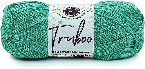 Lion Brand Yarn - Truboo - 6 Pack Assortment with Needle Gauge (Springtime)