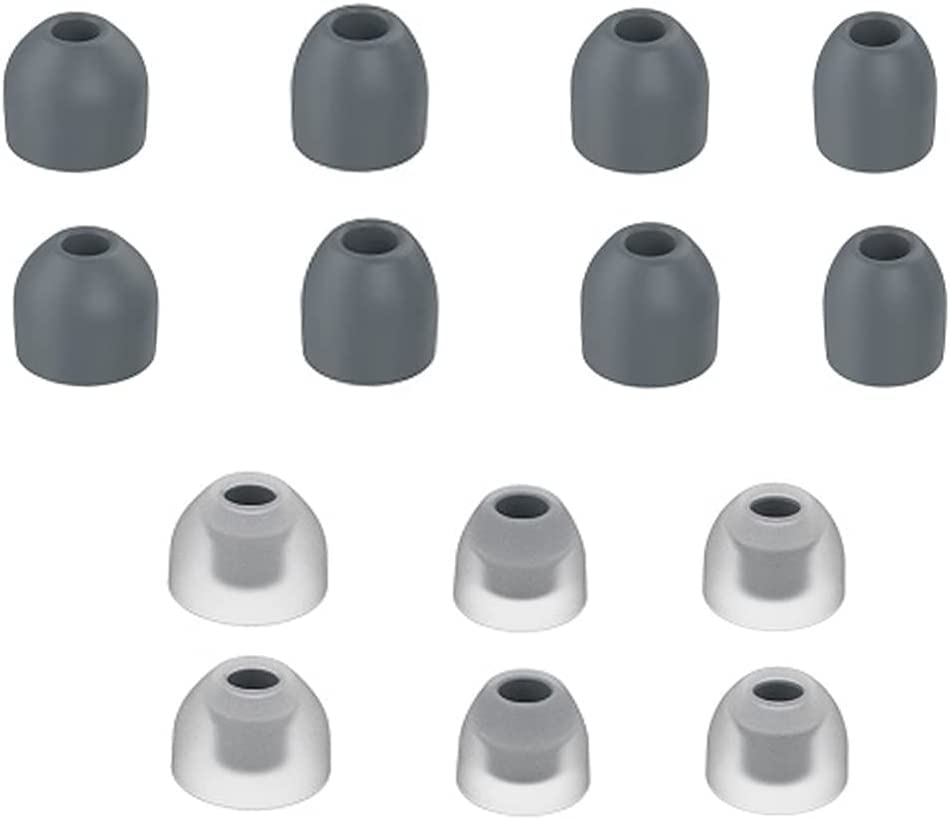 Aiivioll Replacement Waterproof Comfortable Headphone Earpiug Ear Pads Set Silicone in-Ear Headphone Covers Compatible with Sony WF-1000XM4 Bluetooth Headphone (Gray)