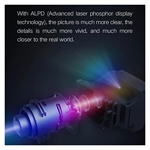 R1 Ultra Short Throw Laser Projector Fengmi UST Projector 5G-WiFi MEMC Bluetooth Home Theater for Home 1600 ANSI Lumens