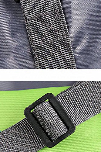 ORICSSON 32L Extra Waterproof Packable Duffel Storage Gym Bag for Carry on Luggage(Green)