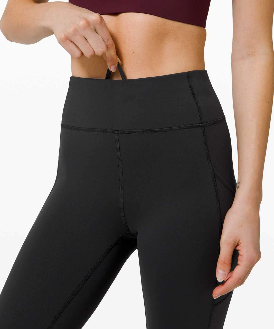 lululemon Invigorate High-Rise Tight 25" (Black, 2)