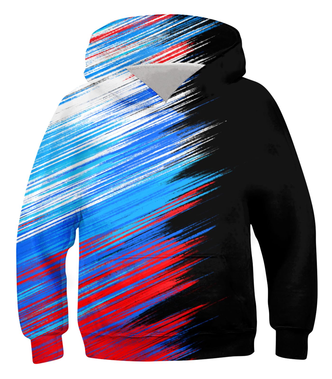 RAISEVERN Boys Girls Hoodies Kids Halloween Skeleton Hoodie Sweatshirts Pullover Hooded 3D Graphics Lightweight Hoody for Autumn Spring 6-16T