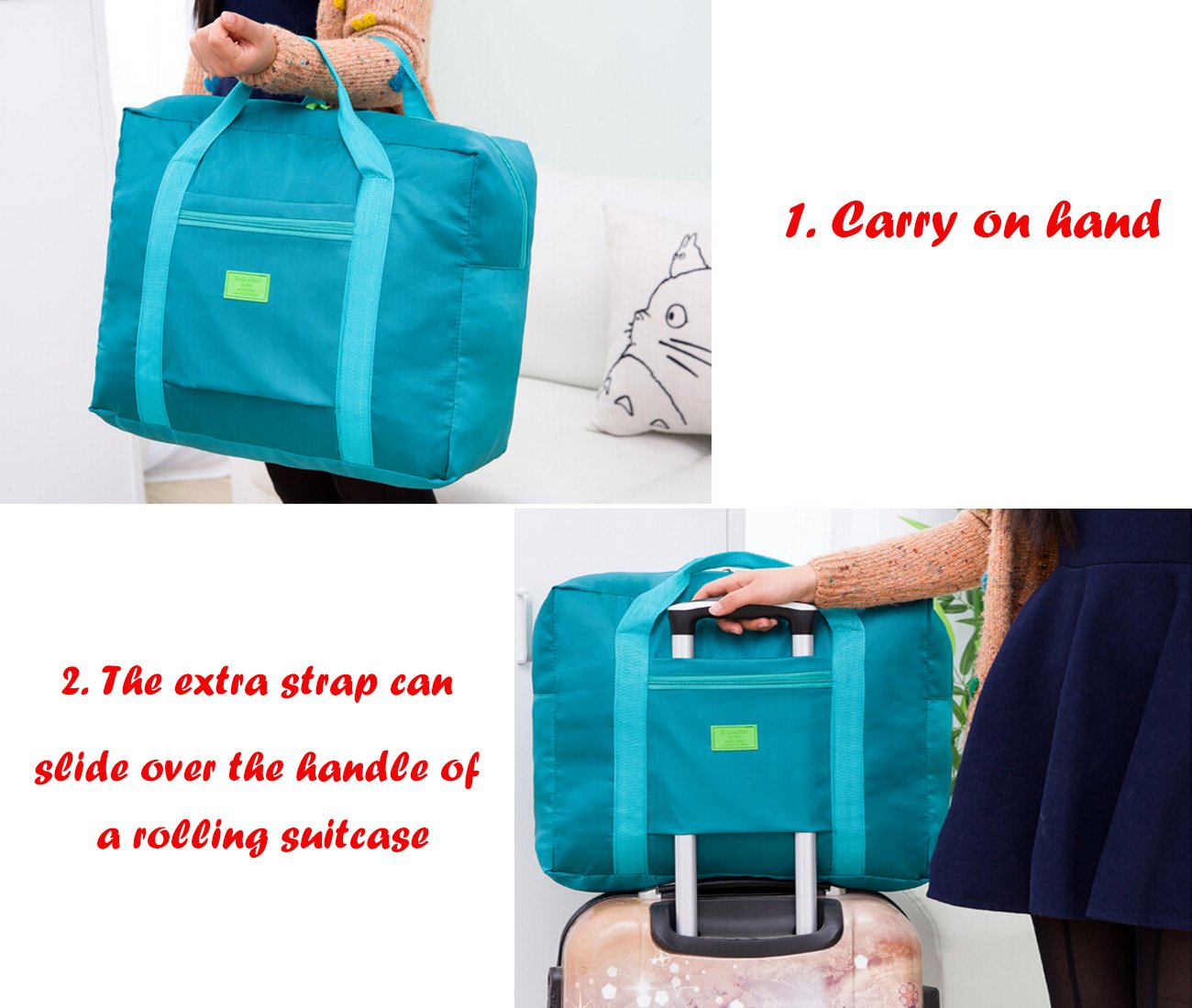 Hoperay Lightweight Foldable Waterproof Backpack - Bag is Packable & Collapsible