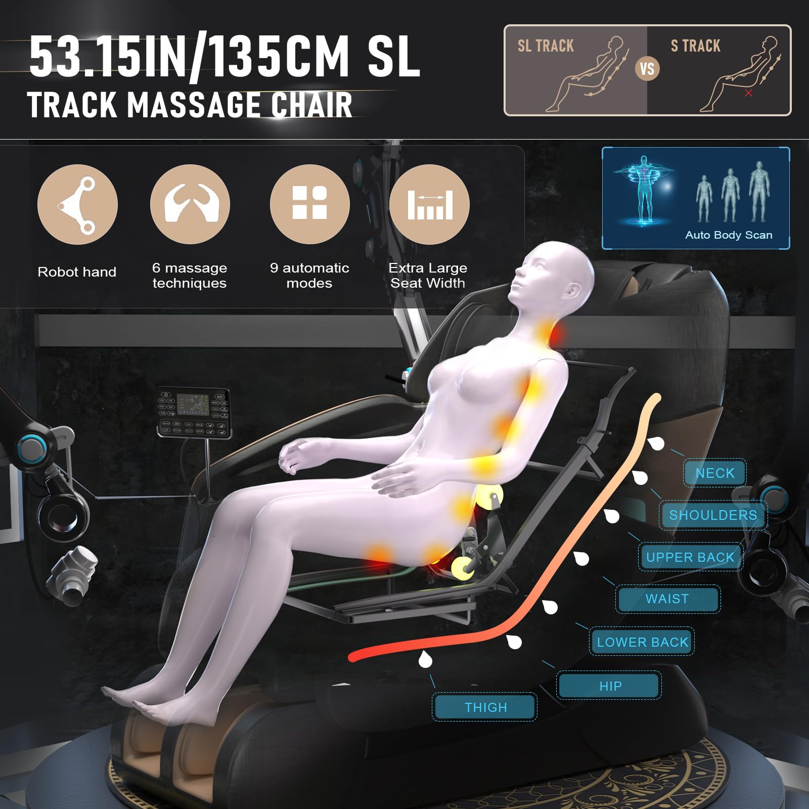 Notired Massage Chair Full Body