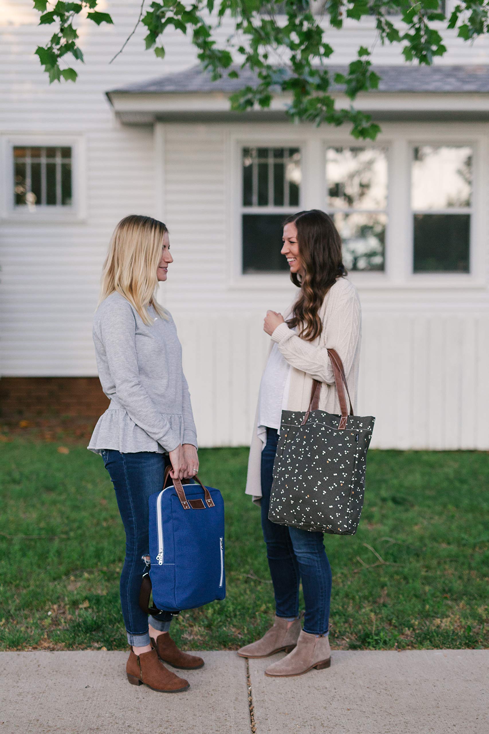 Maika Market Tote, Nochi, Grey
