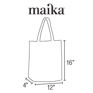 Maika Market Tote, Nochi, Grey
