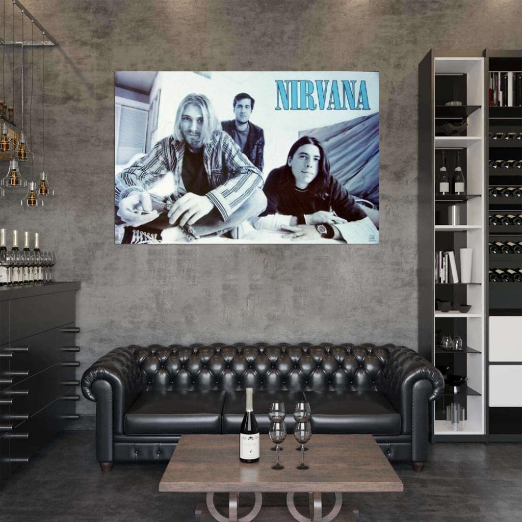 530532 Nirvana Kurt Cobain Dave Grohl Original Rare DECOR WALL 16x12 PRINT POSTER