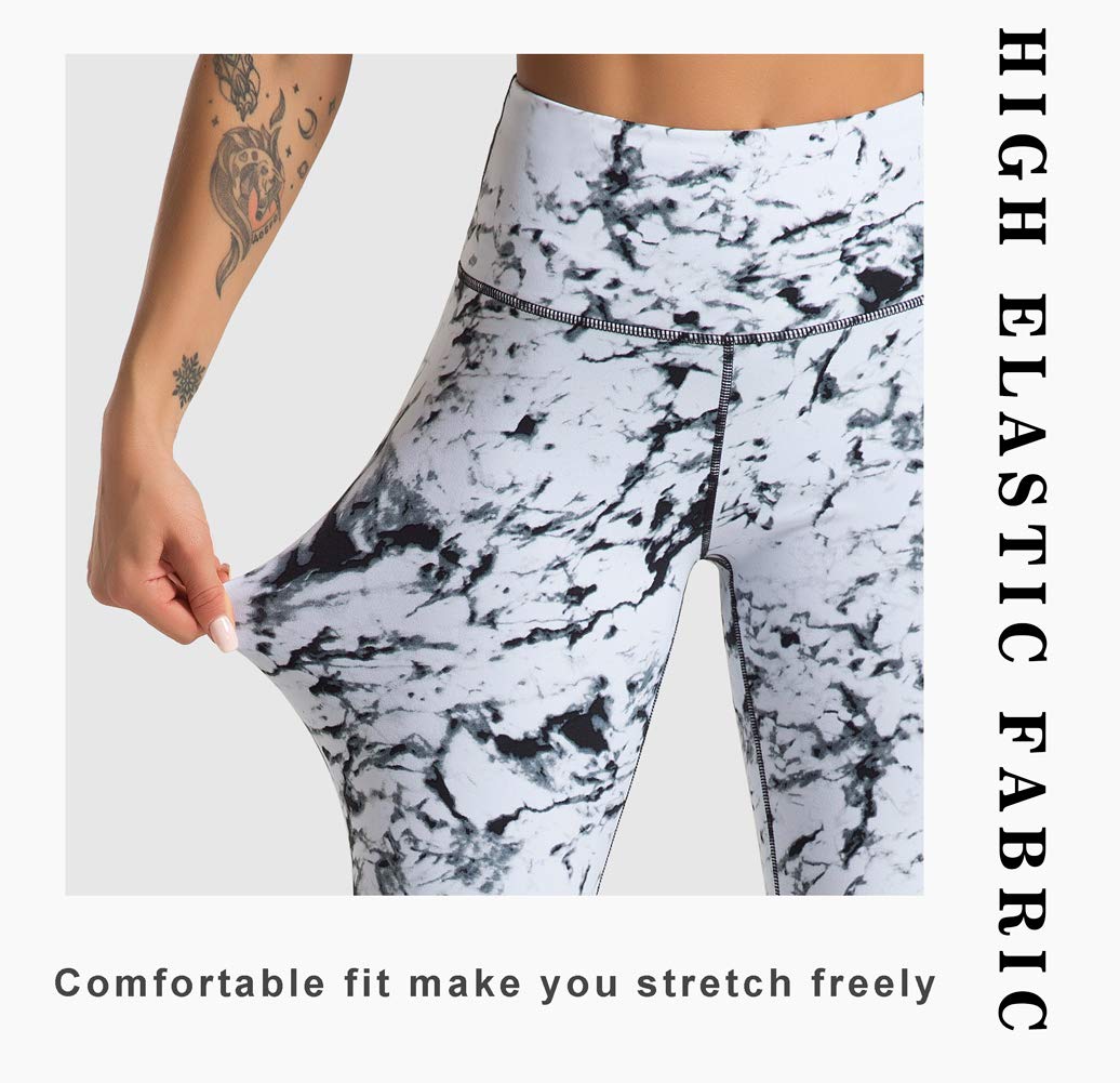 Dragon Fit Compression Yoga Pants with Inner Pockets in High Waist Athletic Pants Tummy Control Stretch Workout Yoga Legging