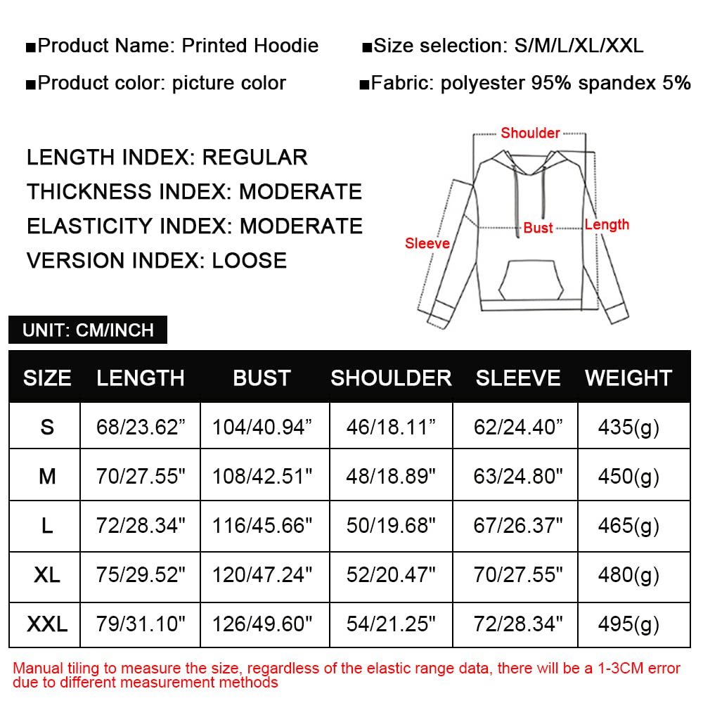 Rcimuue Men's Cool Tie Dyed Skull Skeleton Design Pattern Print Long Sleeves Costume Hoodie Pullover Black Green