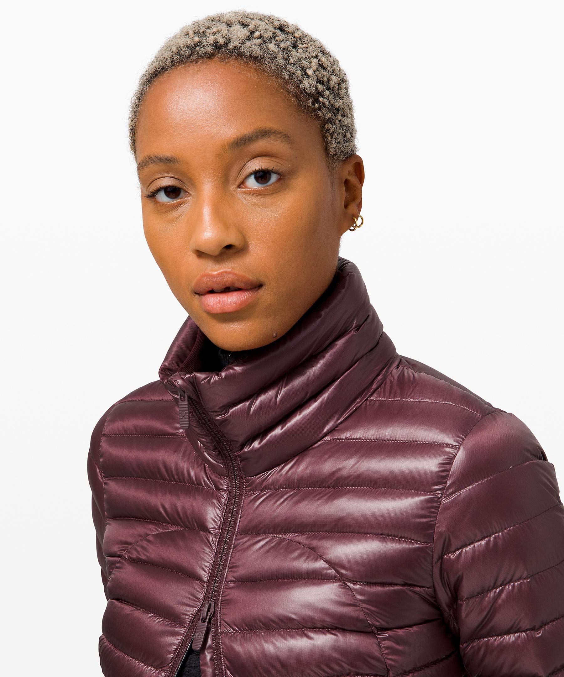 Lululemon Pack It Down Long Jacket Shine (Bordeaux Drama, numeric_4)
