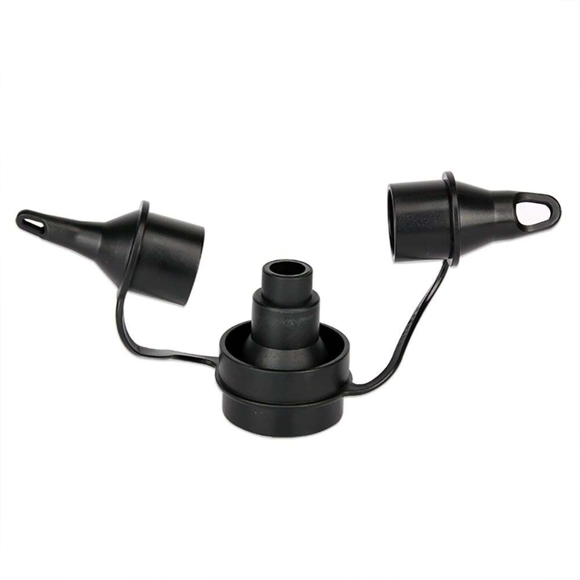 INTEX 66639E QuickFill 120 Volt AC Electric Pump: Inflates and Deflates Air Mattresses – Includes 3 Interrconnecting Nozzles – Compact Design – 650 L/Min Air Flow – Indoor Use