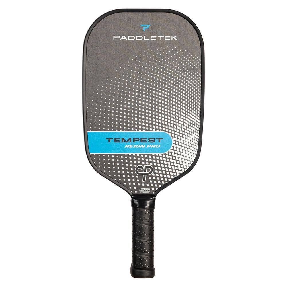 Paddletek Tempest Reign Pro Pickleball Paddle, Powerful Performance Paddle, Thin Grip – Catherine Parenteau Edition