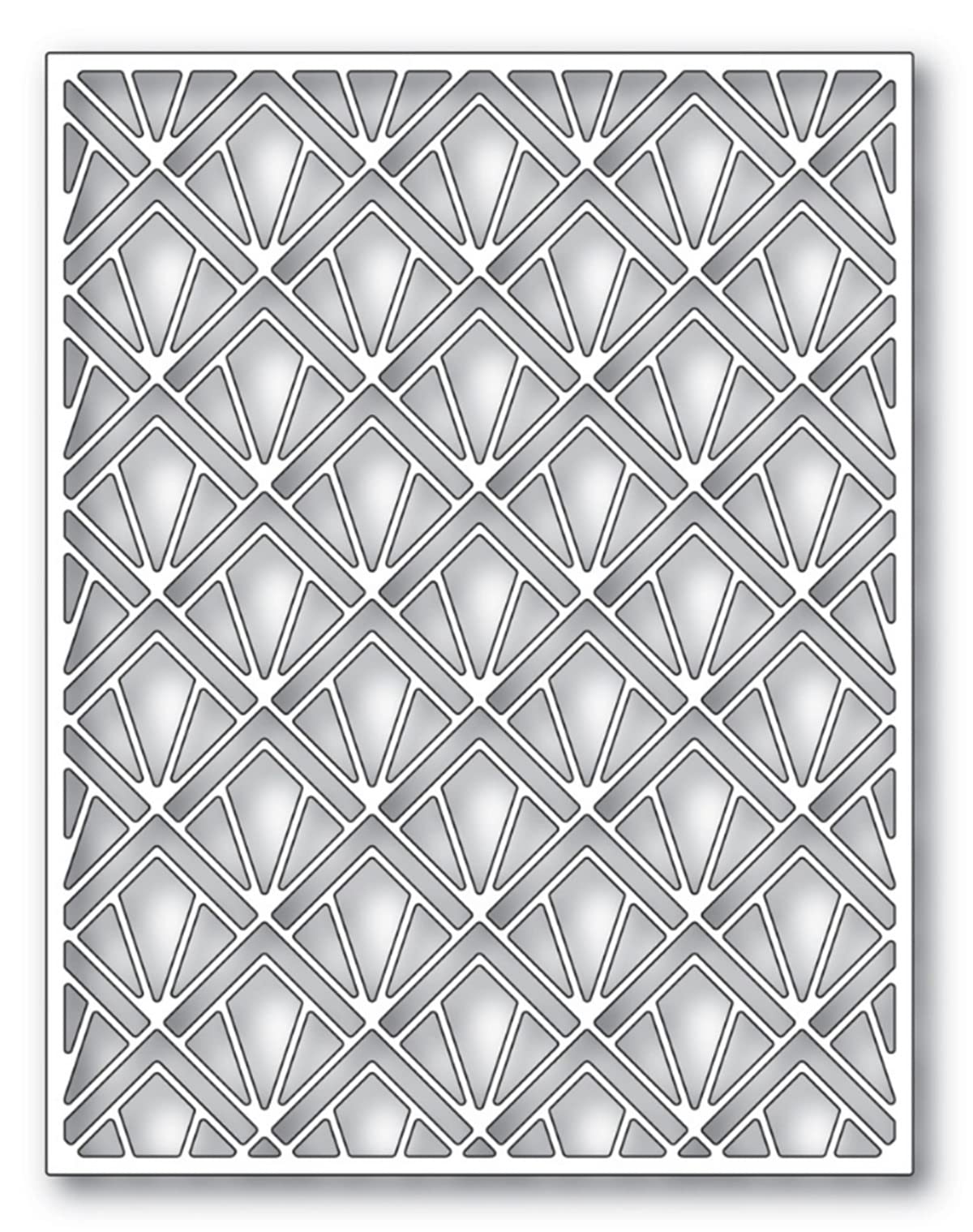 Ammsochy Christmas Border Background Cut Dies DIY Crafts for Paper Card Making Metal Scrapbooking Cutting Tools Album Arts Embossing Template 4.5X5.7IN (Décor Frame D)