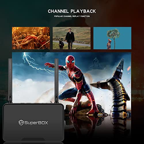 2023 The Best Version of English Android 9.0 OS S3Pro S3 pro TV Box Powerful Quad-core Processor Connection Support HD 6K User-Friendly Interface Come with Mini-Keyboard