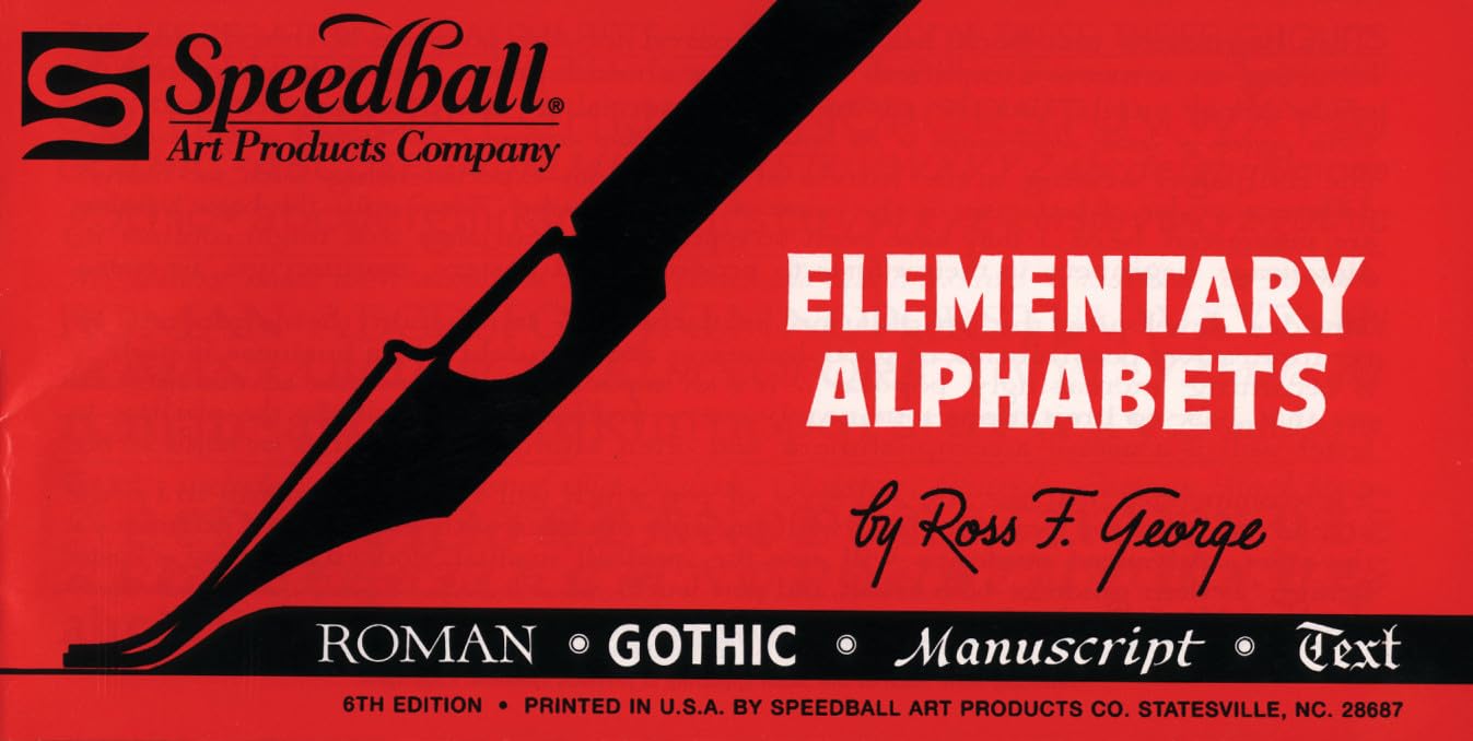 Speedball Elementary Alphabet Book