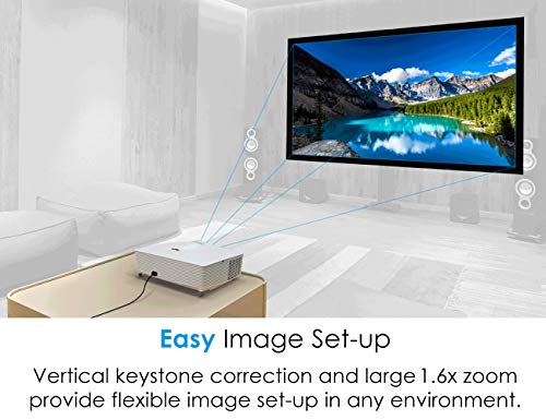 Optoma HD39DARBEE 1080p High Performance Home Theater Projector | Darbee Image Processor for Super Sharp Movies and Games | Bright 3500 Lumens | Large 1.6 Zoom and Vertical Keystone