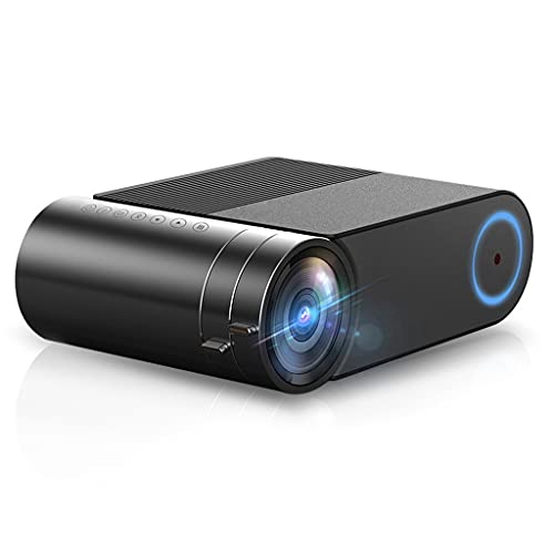 NIZYH YG420 Mini Projector Native 720P Portable Video LED for 1080P Multi-Screen Smartphone YG421 Projector (Size : YG421 Multi Screen)