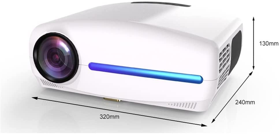 Feilx Mini Projector 2022 Upgraded Portable Video-Projector, HD LED Projector with 4D Digital Keystone 6800 Lumens Home Theater Portable Projector LED Projector