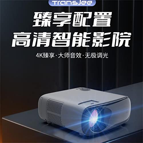 WETYG Projector Office Support 4K High Brightness LED Screen Voice Mini Home Projector