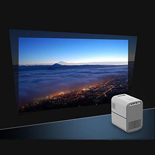 ALIZJJ Professional Native 1080P Full HD LED Projector HDMI Projector with Display Compatible TV Stick Mini Portable Projector Best Shooting Distance 0.5-3m
