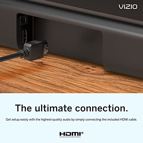 VIZIO M-Series 5.1 Premium Sound Bar with Dolby Atmos, DTS:X, Bluetooth, Wireless Subwoofer, Voice Assistant Compatible, Includes Remote Control - M51ax-J6