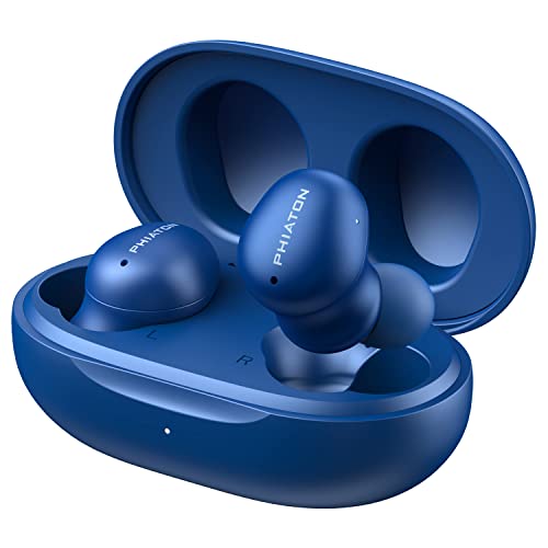 Phiaton Bonobuds True Wireless Hybrid Active Noise Cancelling Earbuds BONB-TN0610BL