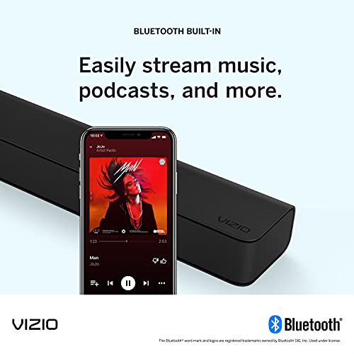 VIZIO M-Series 5.1 Premium Sound Bar with Dolby Atmos, DTS:X, Bluetooth, Wireless Subwoofer, Voice Assistant Compatible, Includes Remote Control - M51ax-J6