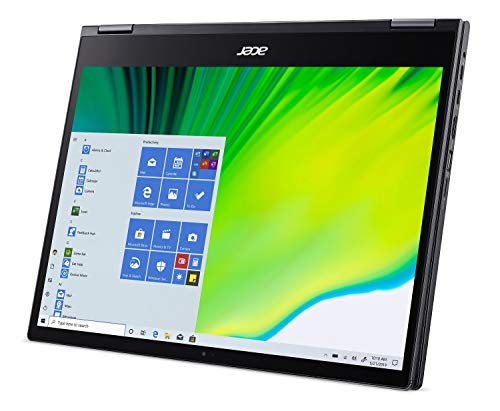 Acer Spin 5 Convertible Laptop, 13.5" 2K 2256 x 1504 IPS Touch, 10th Gen Intel Core i7-1065G7, 16GB LPDDR4X, 512GB NVMe SSD, Wi-Fi 6, Backlit KB, FPR, Rechargeable Active Stylus, SP513-54N-74V2