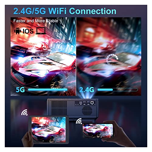 Full HD 1080P Projector TD98 WiFi LED 2K 4K Video Movie Smart TD98W Android Projector PK DLP Home Theater Cinema Beamer