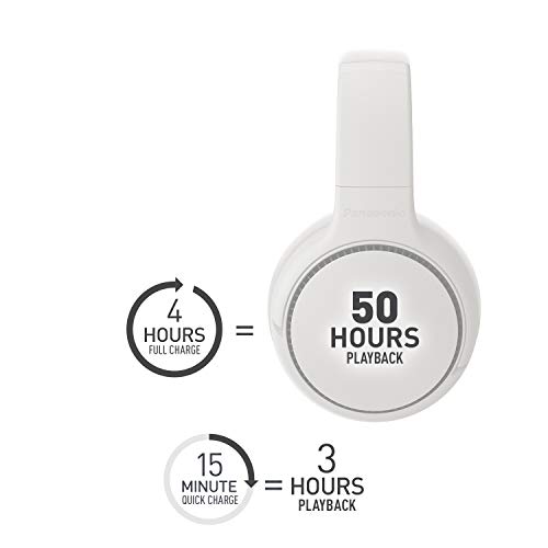 Panasonic RB-M300B Deep Bass Wireless Bluetooth Immersive Headphones with XBS DEEP and Bass Augmentation (Sand Beige), RB-M300B-C