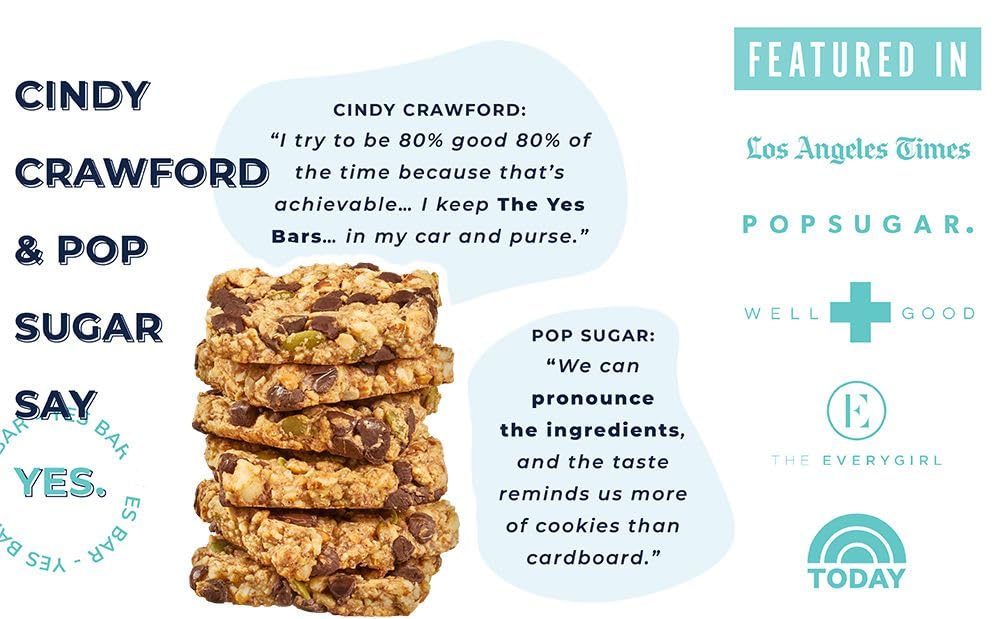 YES Bar – Salted Maple Pecan – Plant Based Protein, Decadent Snack Bar – Vegan, Paleo, Gluten Free, Dairy Free, Low Sugar, Healthy Snack, Breakfast, Low Carb, Keto Friendly (6 Count)