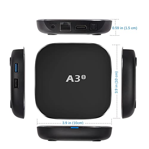 A3 Ⅱ 2023 New Upgrade 全新二代 IP-TV Amlogic S905x3 Chip Android 9.0 Box 4K Extreme Visual Feasts Chinese HDMI TV