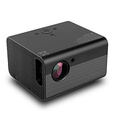 VIBY Mini Led Projector Support 4K 3D 5500 Lumens Android Portable Cinema Beamer for Smartphone (Color : Basic Version)