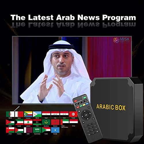 A1 2023 Arabic TV Box Arab TV Box The Upgrade Version of Arabic Box Strong Wi-Fi Support Bluetooth Core Mali-450 GPU