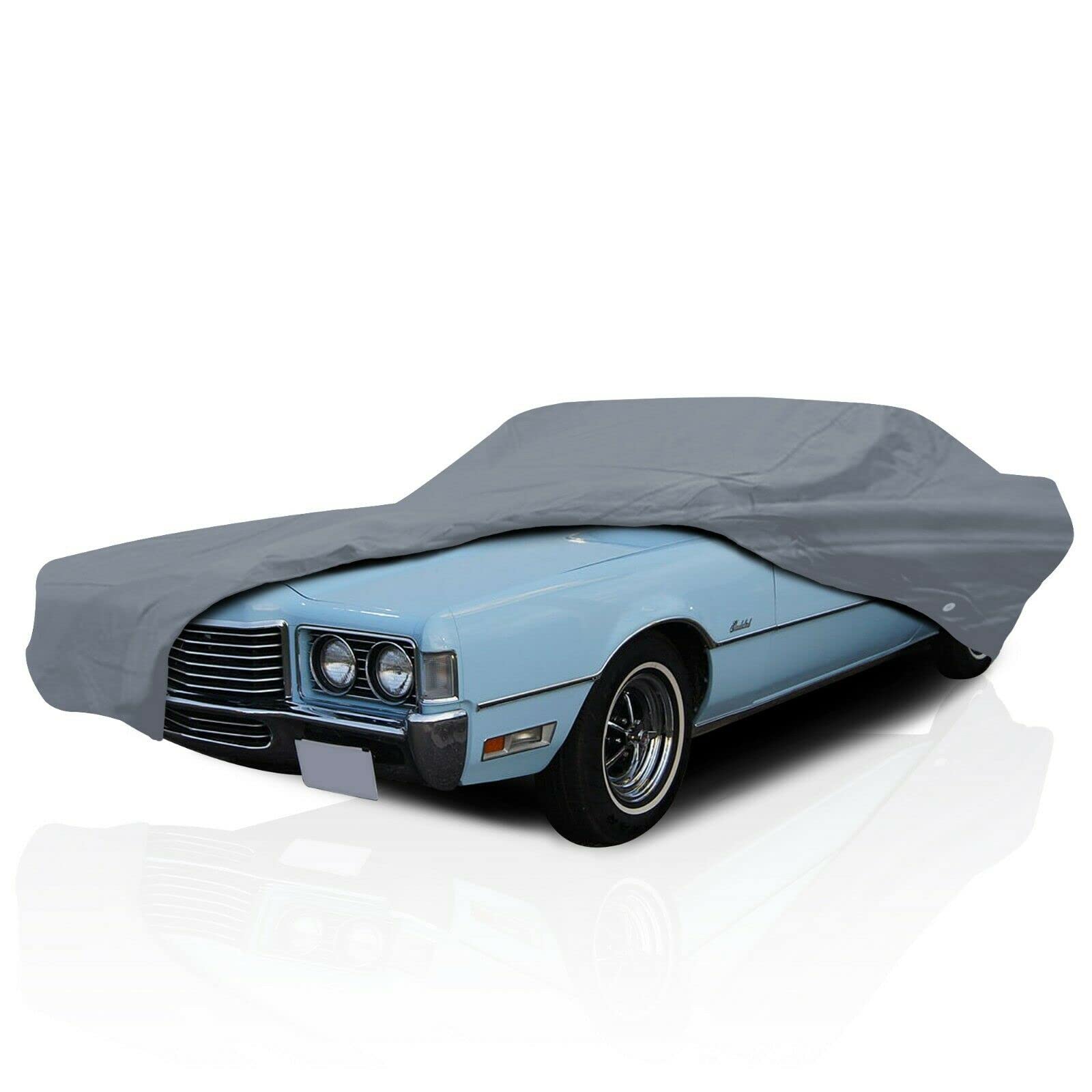 DaShield Ultimum Series Car Cover for Pontiac Tempest 1964-1967 Coupe 2-Door All Weather Protection Semi Custom Fit Dust, Sun, Snow, Rain Protection Indoor Outdoor