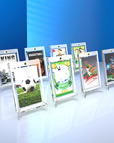 Magnetic Card Holders 24 Pack, 35PT One Touch Card Holder for Trading Card, Baseball Card, Sports Card