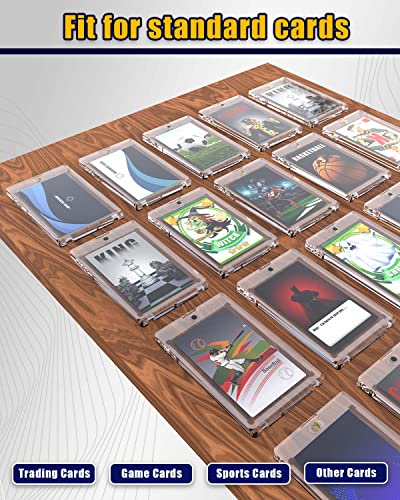 Magnetic Card Holders 24 Pack, 35PT One Touch Card Holder for Trading Card, Baseball Card, Sports Card