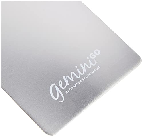Gemini Go Accessories Metal Cutting Plate, 3 x 6-Inch, Silver, 1 Count (Pack of 1)