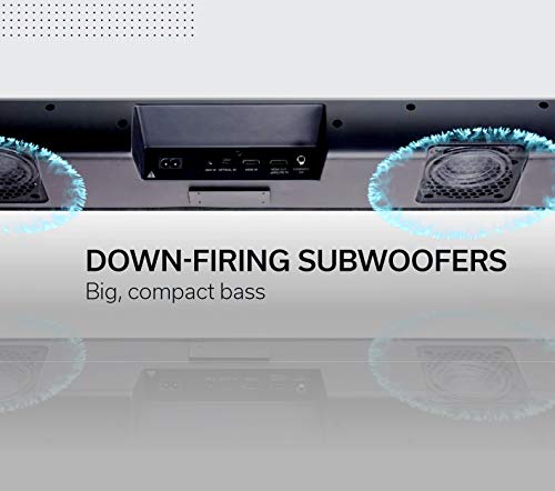 Denon DHT-S216 Home Theater Soundbar | Virtual Surround Sound | HDMI ARC | HD, 4K & Bluetooth Compatible | Low-Profile Design | Crystal Clear Dialogue