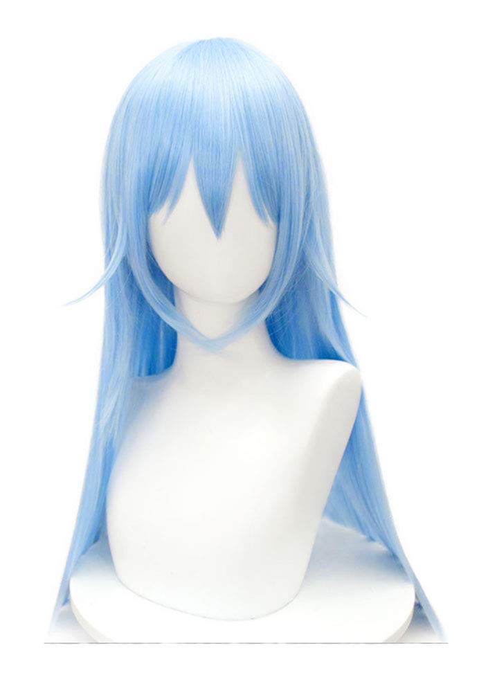 DOUJIONG Mens Anime Rimuru Tempest Cosplay Wig Long Hair Halloween. (One Size, Wig)